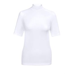 w&auml;schepur w&auml;schepur Damen Blazershirt mit Stehkragen, wei&szlig;, Gr&ouml;&szlig;e 50
