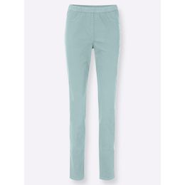 WITT Damen Jeggings in schmaler Form, taupe, Gr&ouml;&szlig;e 25