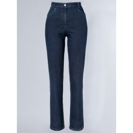 WITT Damen Jeans mit Stretch-Anteil, blue-stone-washed, Gr&ouml;&szlig;e 28
