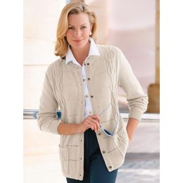 Ajourstrickjacke