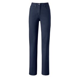 WITT Damen 5-Pocket-Jeans mit Stretch-Anteil, blue-stone-washed, Gr&ouml;&szlig;e 245