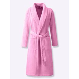Plantier Damen Bademantel, pink, Gr&ouml;&szlig;e 40/42