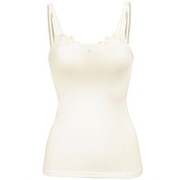 Comazo Damen Tr&auml;gerhemd aus Modal-Stretch champagner Gr&ouml;&szlig;e 36