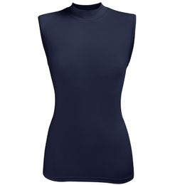 w&auml;schepur w&auml;schepur Damen Stehkragenshirt in Modal-Qualit&auml;t, marine, Gr&ouml;&szlig;e 42