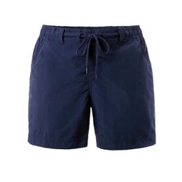 feel good Damen Badeshorts mit Netzverarbeitung innen, marine, Gr&ouml;&szlig;e 44