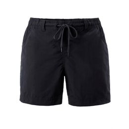 feel good Damen Badeshorts mit Netzverarbeitung innen, schwarz, Gr&ouml;&szlig;e 48