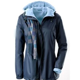 WITT Damen Funktionsjacke mit Innentasche, kn&ouml;pfbar, marine, Gr&ouml;&szlig;e 20