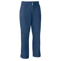 WITT Damen Stretch-Hose mit Zipper am Beinabschluss, jeansblau, Gr&ouml;&szlig;e 54