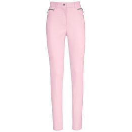 Stehmann Comfort line Damen Stretch-Hose mit Zier-Taschen vorne, ros&eacute;, Gr&ouml;&szlig;e 76
