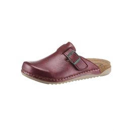 Franken Schuhe Damen Clog, bordeaux, Gr&ouml;&szlig;e 41