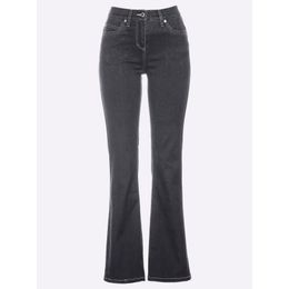 WITT Damen Bootcut-Jeans im 5-Pocket-Stil, dark blue, Gr&ouml;&szlig;e 24