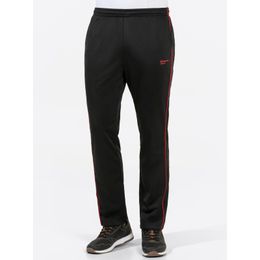 Catamaran Sports Herren Freizeithose, schwarz-rot, Gr&ouml;&szlig;e 48/50
