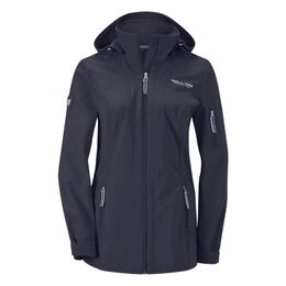 WITT Damen Softshelljacke mit Fleece-Futter, marine, Gr&ouml;&szlig;e 52