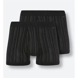 Schiesser Herren Hose kurz, schwarz, Gr&ouml;&szlig;e 8