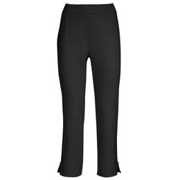 Adelina by Scheiter Damen 7/8-Hose in Bengalin-Qualit&auml;t, schwarz, Gr&ouml;&szlig;e 42