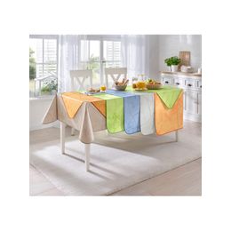 WITT Tischdecke, apfelgr&uuml;n, Gr&ouml;&szlig;e 80x80 cm - Mitteldecke