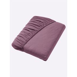Estella Spannbetttuch, aubergine, Größe 1 St. 140x200 - 160x200 cm