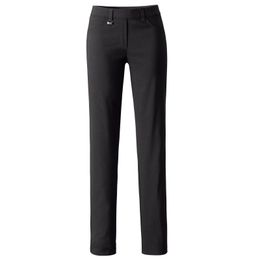 Ascari Damen Stretch-Hose in Schlupfform, Bengalin, schwarz, Gr&ouml;&szlig;e 44