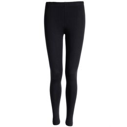 WITT Damen Leggings mit Rundum-Dehnbund, schwarz, Gr&ouml;&szlig;e 54
