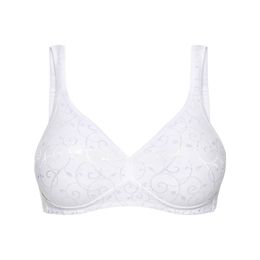 Triumph Damen BH ohne B&uuml;gel mit vorgeformten Cups, wei&szlig;, Gr&ouml;&szlig;e 75E