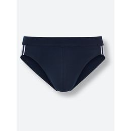 Schiesser Herren Slip, marine, Gr&ouml;&szlig;e 4