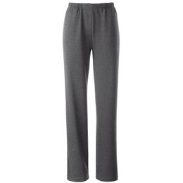 Hajo Damen Freizeithose mit Stay-fresh-Ausr&uuml;stung, anthrazit-meliert, Gr&ouml;&szlig;e 40