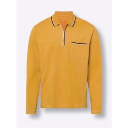 WITT Herren Langarmshirt, ocker, Gr&ouml;&szlig;e 44/46