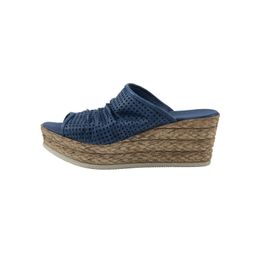Andrea Conti Damen Pantolette, jeansblau, Größe 39
