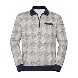 Marco Donati Langarm-Poloshirt