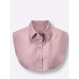 WITT Damen Blusenkragen mit Knopfleiste, rosé, Größe 38-42