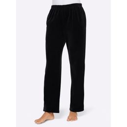 feel good Damen Nickihose mit Schlitz am Bein, schwarz, Gr&ouml;&szlig;e 22/23