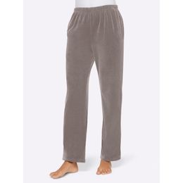 feel good Damen Nickihose, Grau, Gr. 24/25, Jogginghosen, Material: Baumwolle