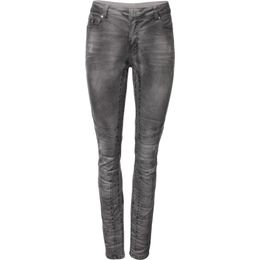Heine Witt Damen Boyfriend-Hose Oil-Dyed-Optik, grau, Gr&ouml;&szlig;e 23