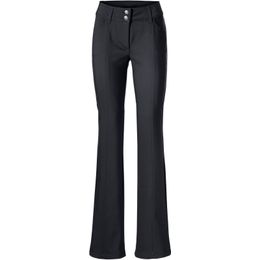 Heine Witt Damen Bootcuthose aus Techno-Stretch, marine, Gr&ouml;&szlig;e 34