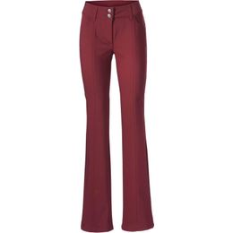 Heine Witt Damen Bootcuthose aus Techno-Stretch, bordeaux, Gr&ouml;&szlig;e 34