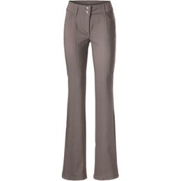 Heine Witt Damen Bootcuthose aus Techno-Stretch, taupe, Gr&ouml;&szlig;e 25