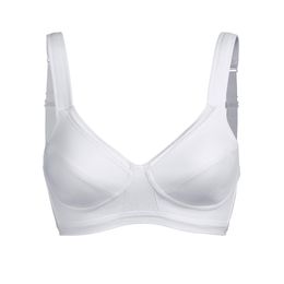 w&auml;schepur w&auml;schepur Damen Komfort-BH ohne B&uuml;gel mit breiten Tr&auml;gern, wei&szlig;, Gr&ouml;&szlig;e 85C