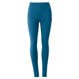 feel good Damen Leggings, petrol, Gr&ouml;&szlig;e 24/25