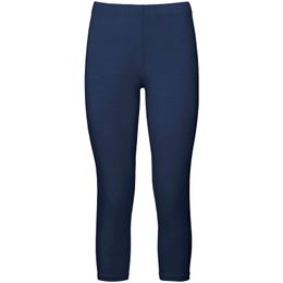 w&auml;schepur w&auml;schepur Damen Leggings 3/4-lang, schwarz + marine, Gr&ouml;&szlig;e 50