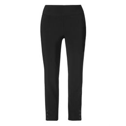 WITT Damen 7/8-Hose in Bengalin-Qualit&auml;t, schwarz, Gr&ouml;&szlig;e 40