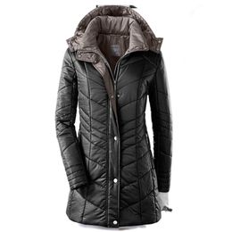 CR&Eacute;ATION L Damen Steppjacke in Microfaser-Qualit&auml;t, pflegeleicht schwarz Gr&ouml;&szlig;e 50