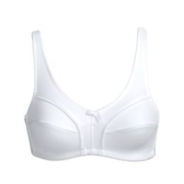 Viania Damen BH ohne B&uuml;gel, wei&szlig;, Gr&ouml;&szlig;e 85B