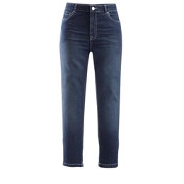 WITT Damen 7/8-Jeans, blue-stone-washed, Gr&ouml;&szlig;e 20