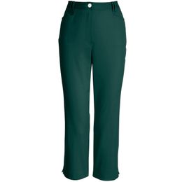 COSMA Damen 7/8-Hose schmutzabweisend und knitterarm, petrol, Gr&ouml;&szlig;e 46