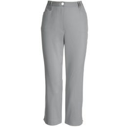 COSMA Damen 7/8-Hose schmutzabweisend und knitterarm, hellgrau, Gr&ouml;&szlig;e 36