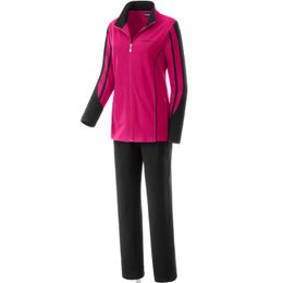 Catamaran Sports Damen Freizeitanzug formstabile Qualit&auml;t, pink-schwarz, Gr&ouml;&szlig;e 36/38