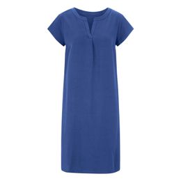 WITT Damen Tunikakleid in gerader Schnittform, royalblau, Gr&ouml;&szlig;e 38