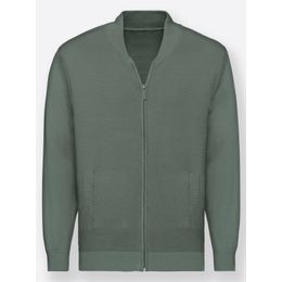 Marco Donati Herren Strickjacke, schilf, Gr&ouml;&szlig;e 50