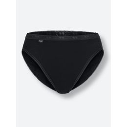 Sloggi Damen Jazzpants mit flachen N&auml;hten, schwarz, Gr&ouml;&szlig;e 42