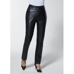 CREATION L PREMIUM Witt Damen Lederhose mit Oberhosenfutter, schwarz, Gr&ouml;&szlig;e 36